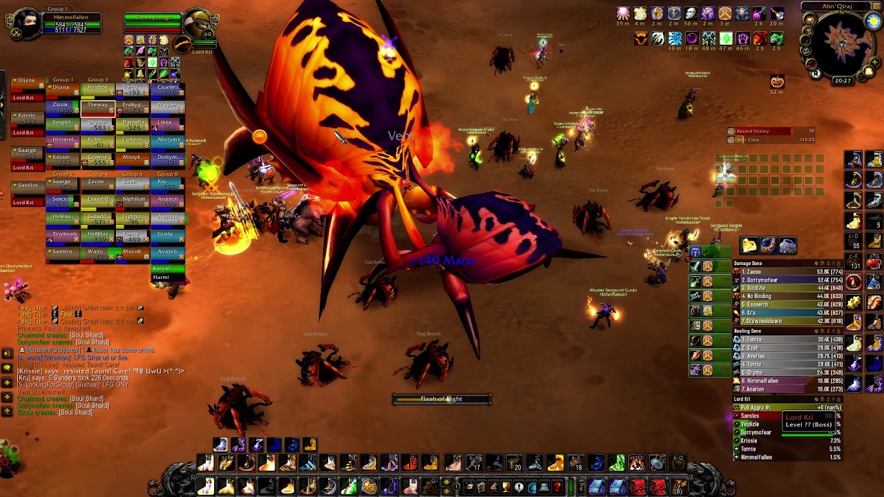 World Of Warcraft Classic AQ40 + BWL Inheritancce - Razorgore EU - YouTube