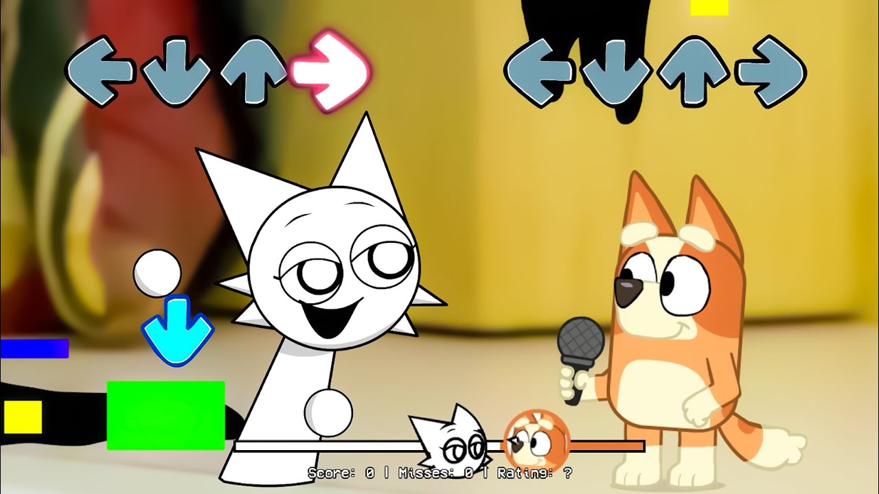FNF Sprunki All Phases VS Bluey, Bingo & Mackenzie Sings Sliced ...