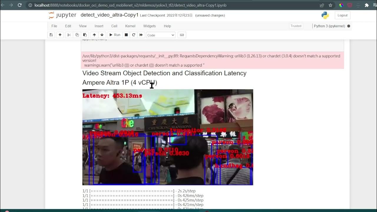 AI Object Detection Demo on Free Oracle Cloud Ampere A1 VM Instance with SSDMOBILENET and YOLO ...