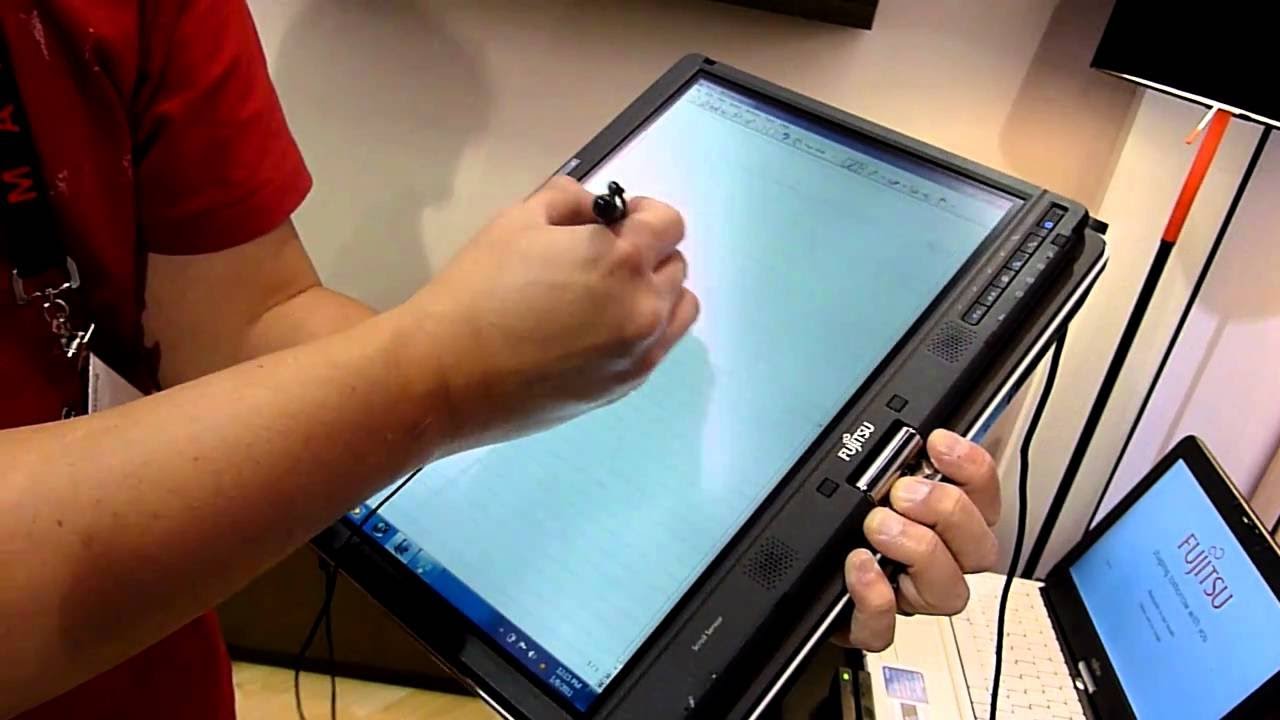 Fujitsu Lifebook T901 Tablet PC - YouTube