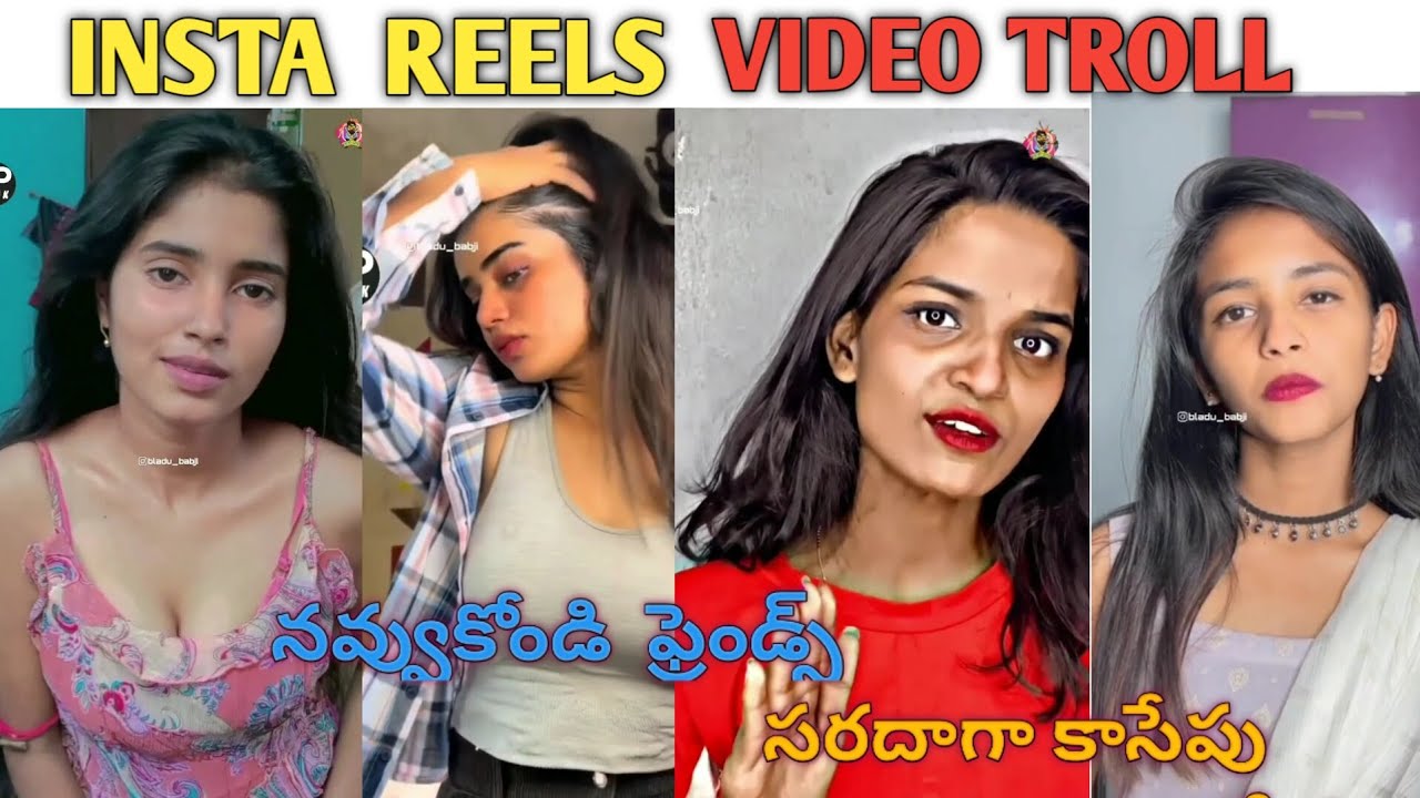 Insta Trending Videos Troll | Insta Reels Troll | Telugu Trolls ...