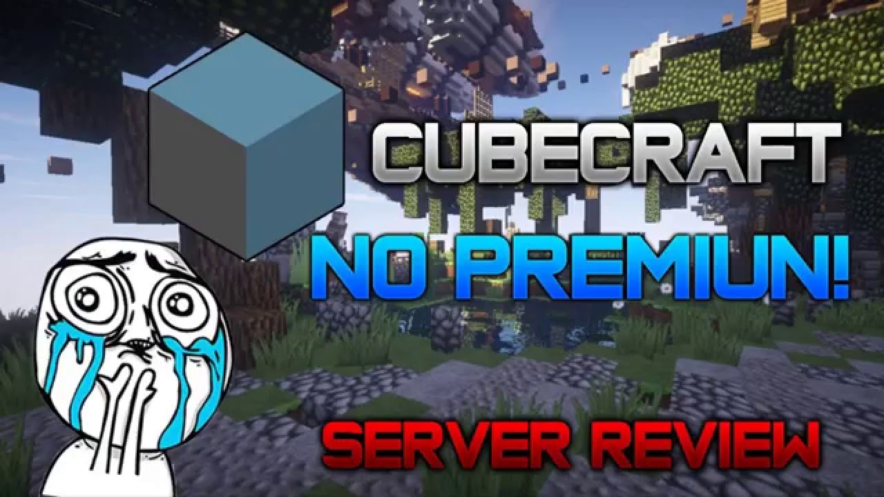 Server Cubecraft No Premium! 1.7.X, 1.8.X - YouTube
