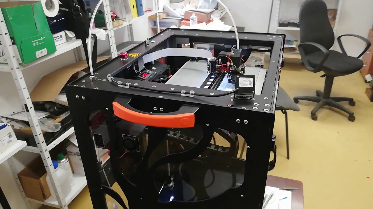 My Lerdge K 3D printer, update Flexible Flat Cable. 24v. - YouTube