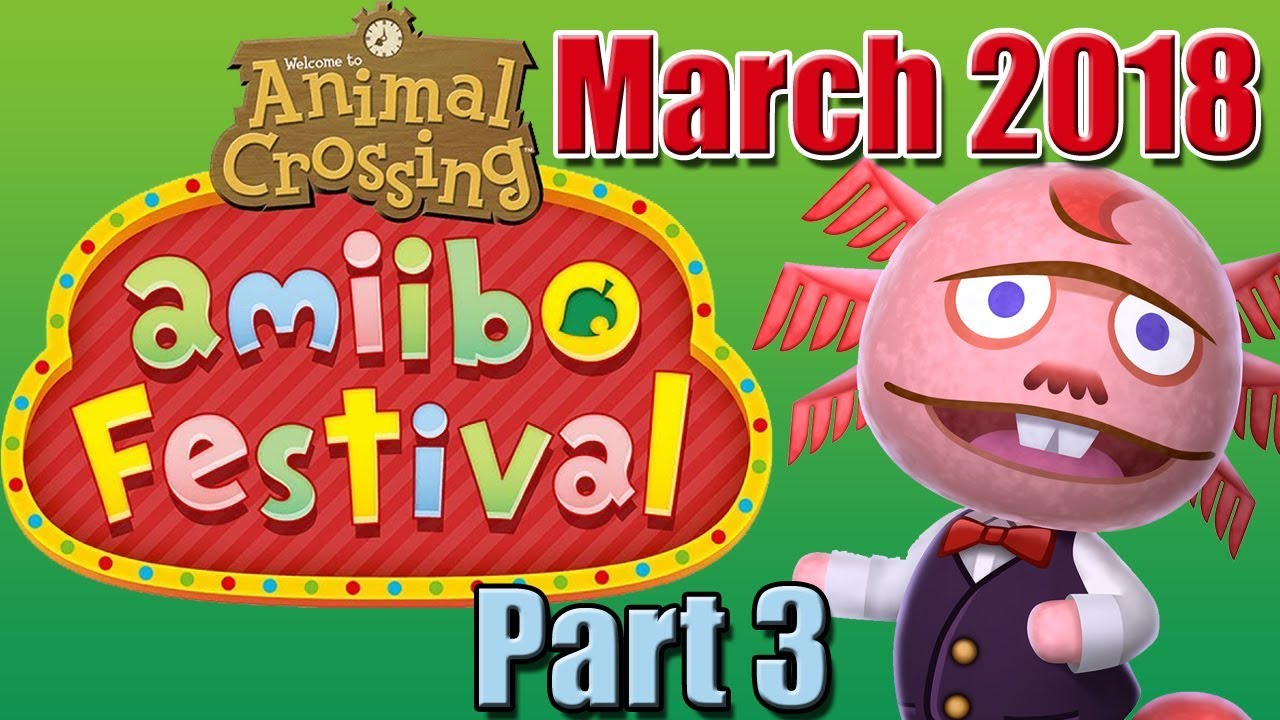 Animal Crossing: Amiibo Festival (Wii U) #FourPlays March 2018 Part 3 ...