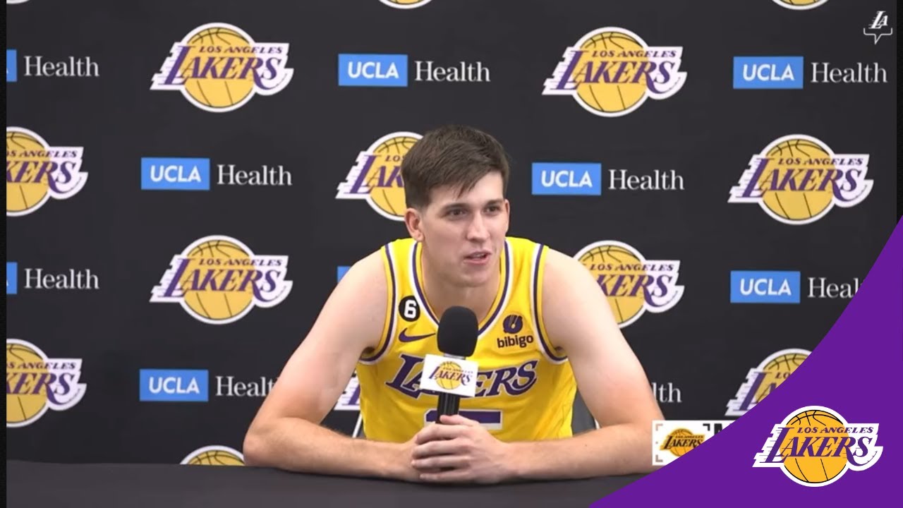 Austin Reeves on the Lakers mindset this season! - YouTube