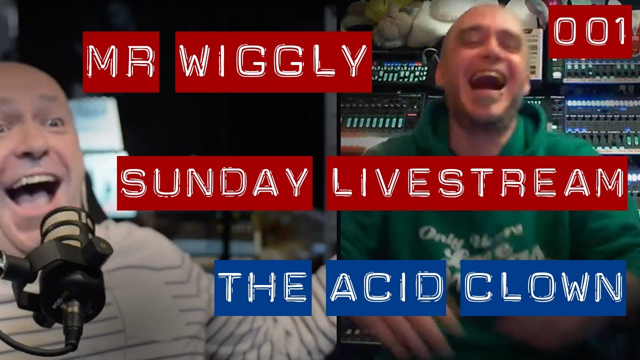 SUNDAY LIVESTREAM - MR WIGGLY TALKS TO THE CLOWN! - YouTube