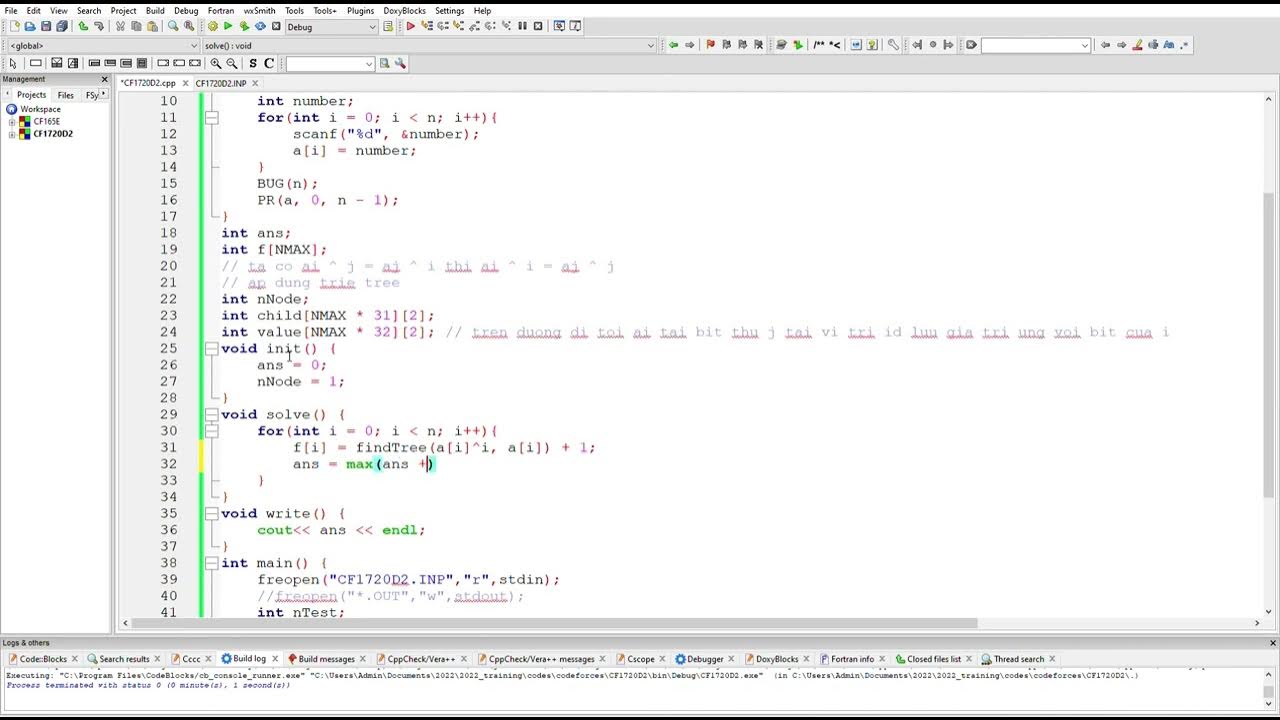 20220821: D2. Xor-Subsequence (hard version) - Codeforces #815 - Group 0 - YouTube
