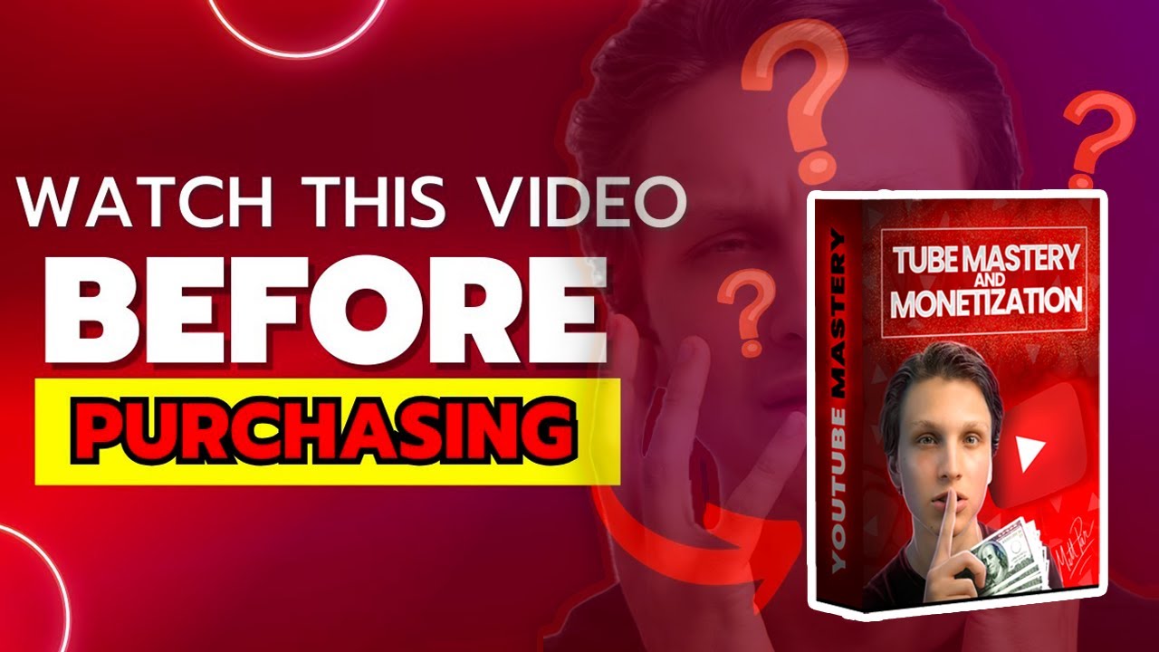 Tube Mastery and Monetization 3.0 course overview !! - YouTube