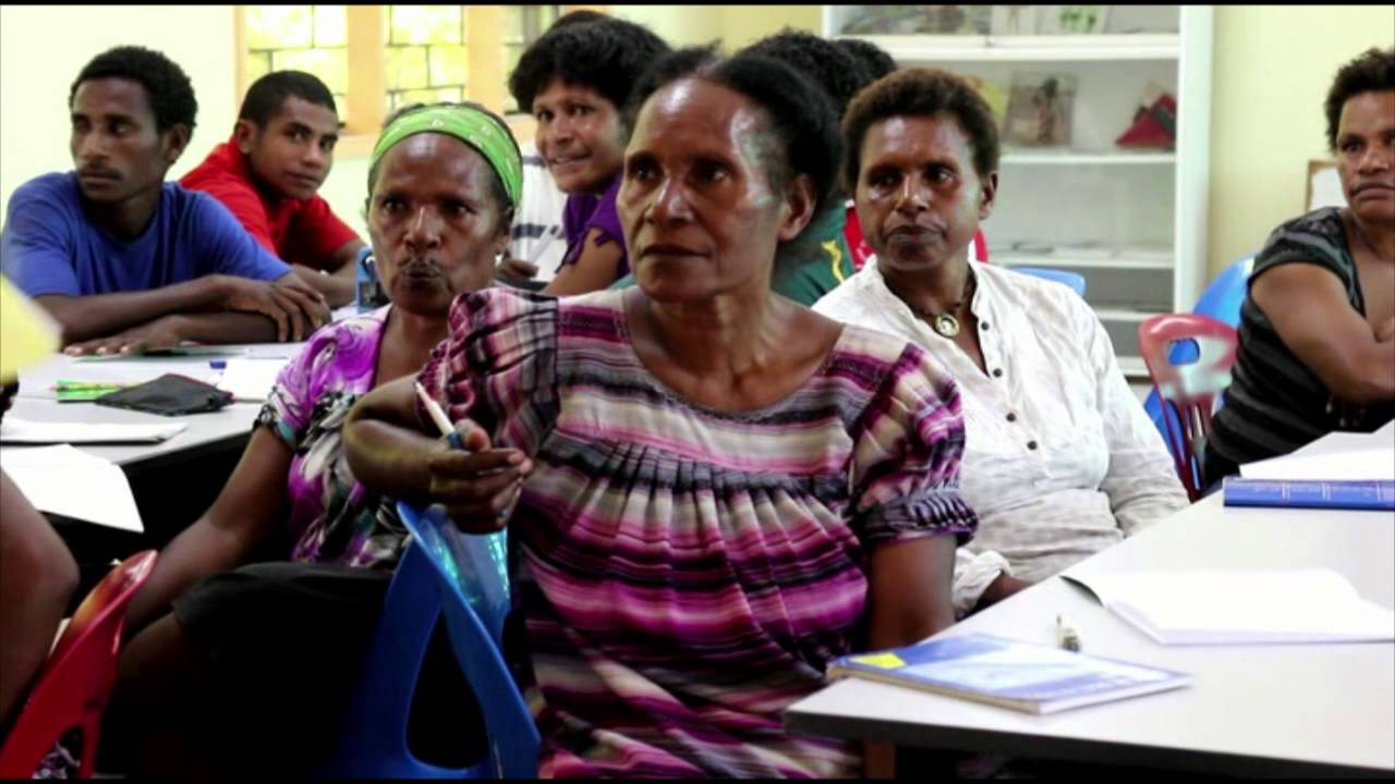 Adult Literacy in Papua New Guinea - YouTube