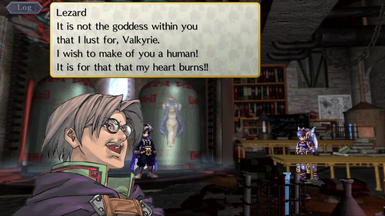 Valkyrie Profile Lenneth HD - Chapter 4 - Fighting Lezard & Discovering ...