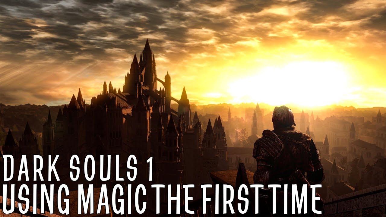 DARK SOULS - First time Magic user - YouTube