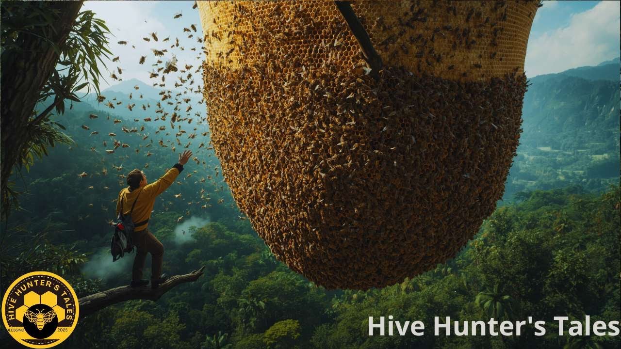 Unbelievable Wild Honey Hunt | Discovery on Towering Forest Trees - YouTube