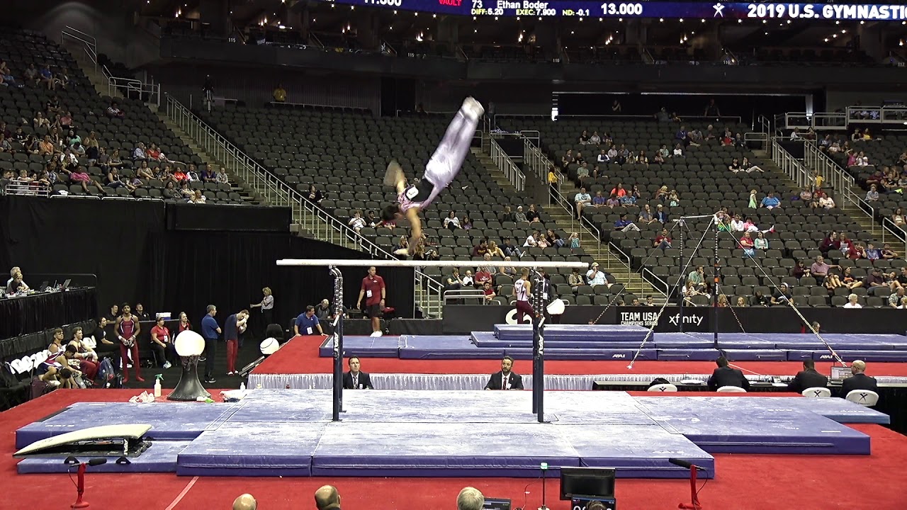 Tyler Shimizu – Parallel Bars – 2019 U.S. Gymnastics Championships ...
