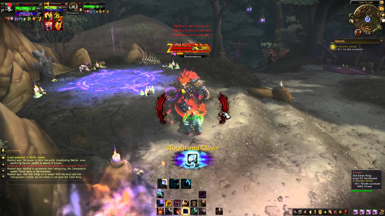 WoW Quest - Horde - A Worthy Vessel - YouTube