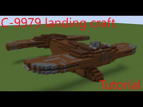 StarWars Droid landing craft Tutorial | Minecraft 1.12.2 - YouTube