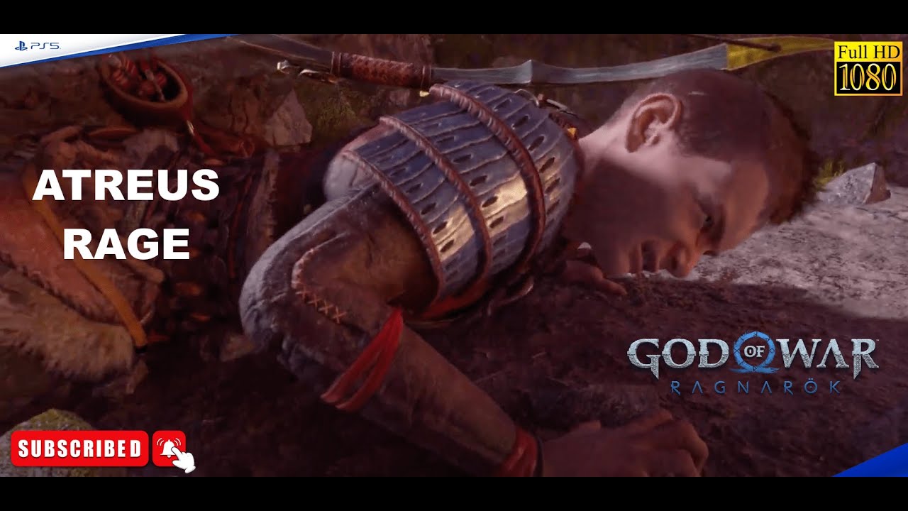 Atreus UNLEASHED! RAGE Transformation Saves Sindri in GoWR #GoWR # ...