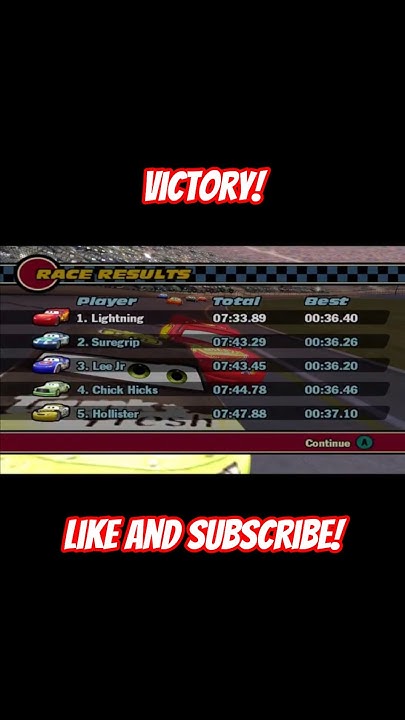 Lightning Wins It All #nostalgia #disneypixarcars #gameplay - YouTube