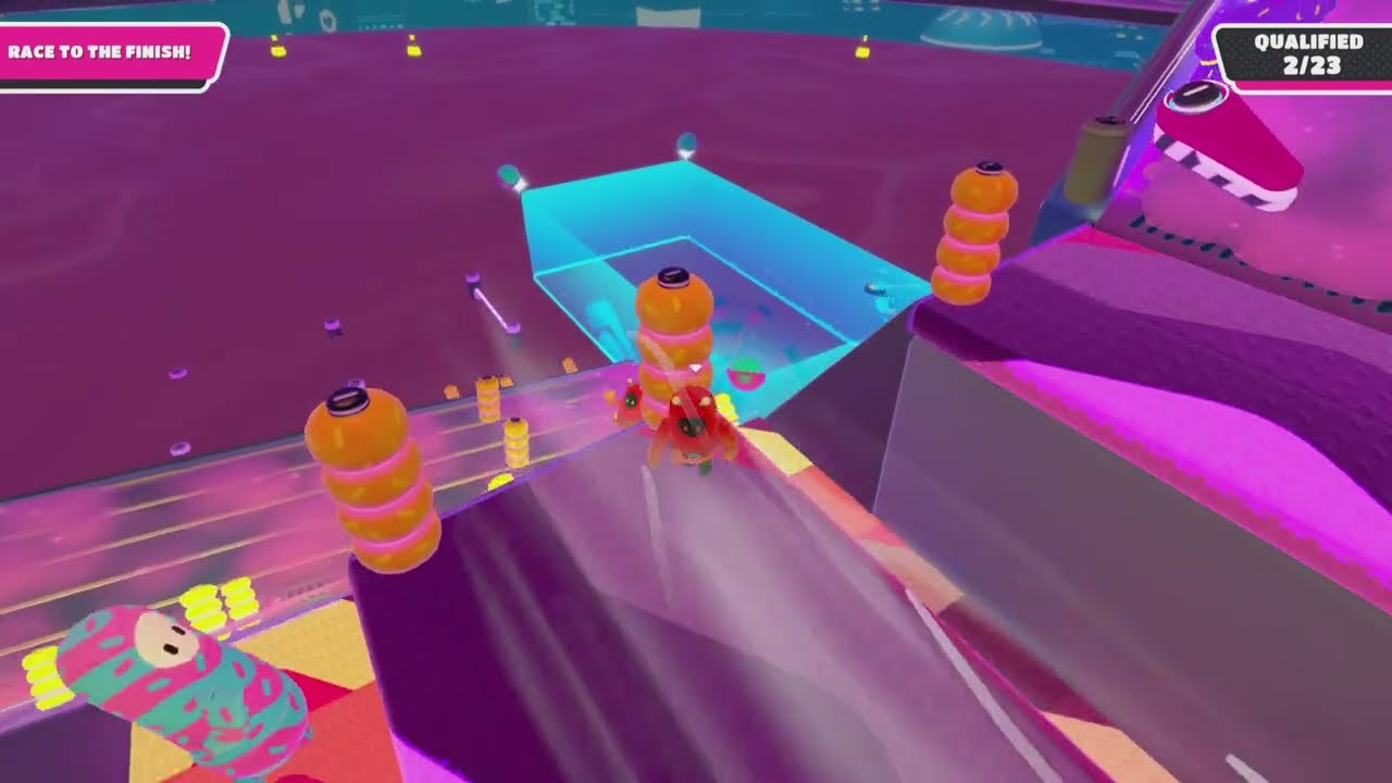 Slime scraper fan is difficult to dodge? not in my book | fall guys ...