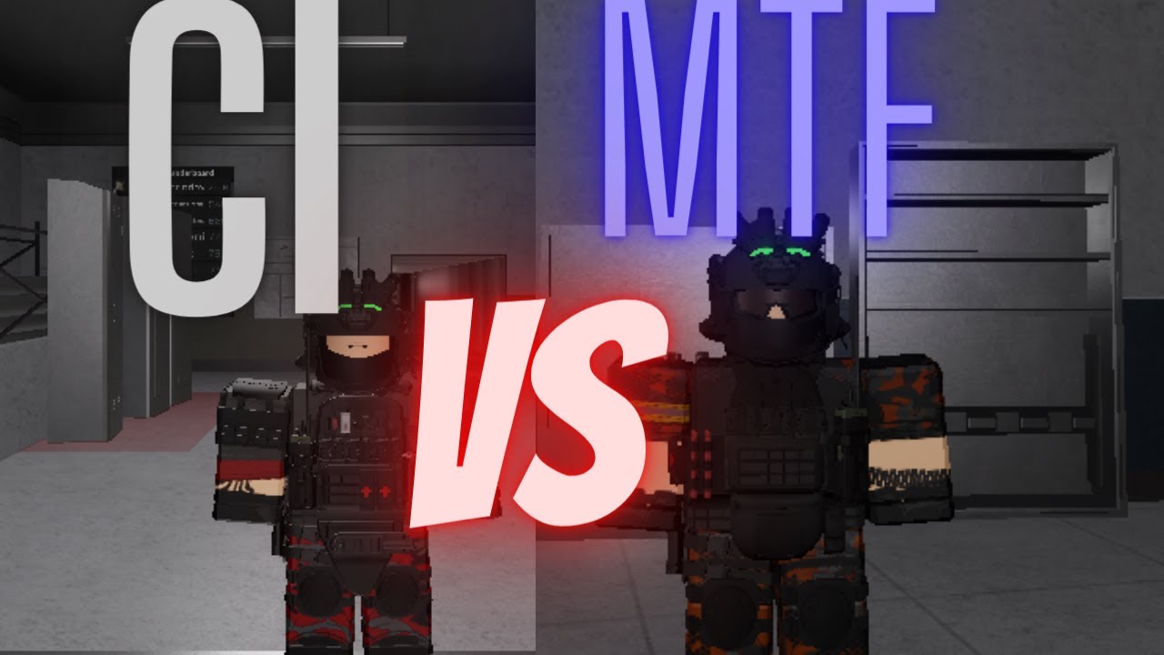 MTF VS CI GAMEPLAY in scp roleplay Roblox - YouTube