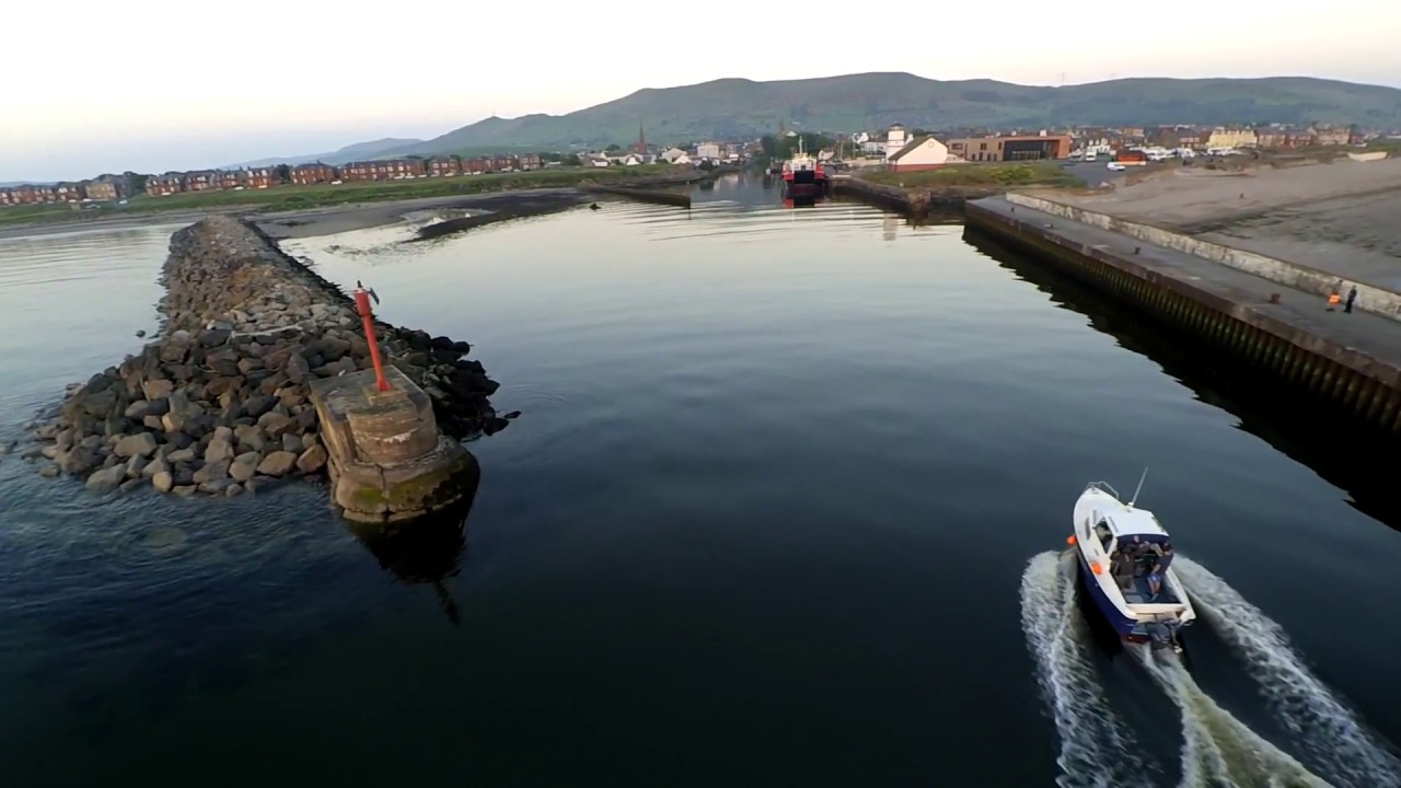 Girvan Ayrshire, The Beautiful Sunset - YouTube