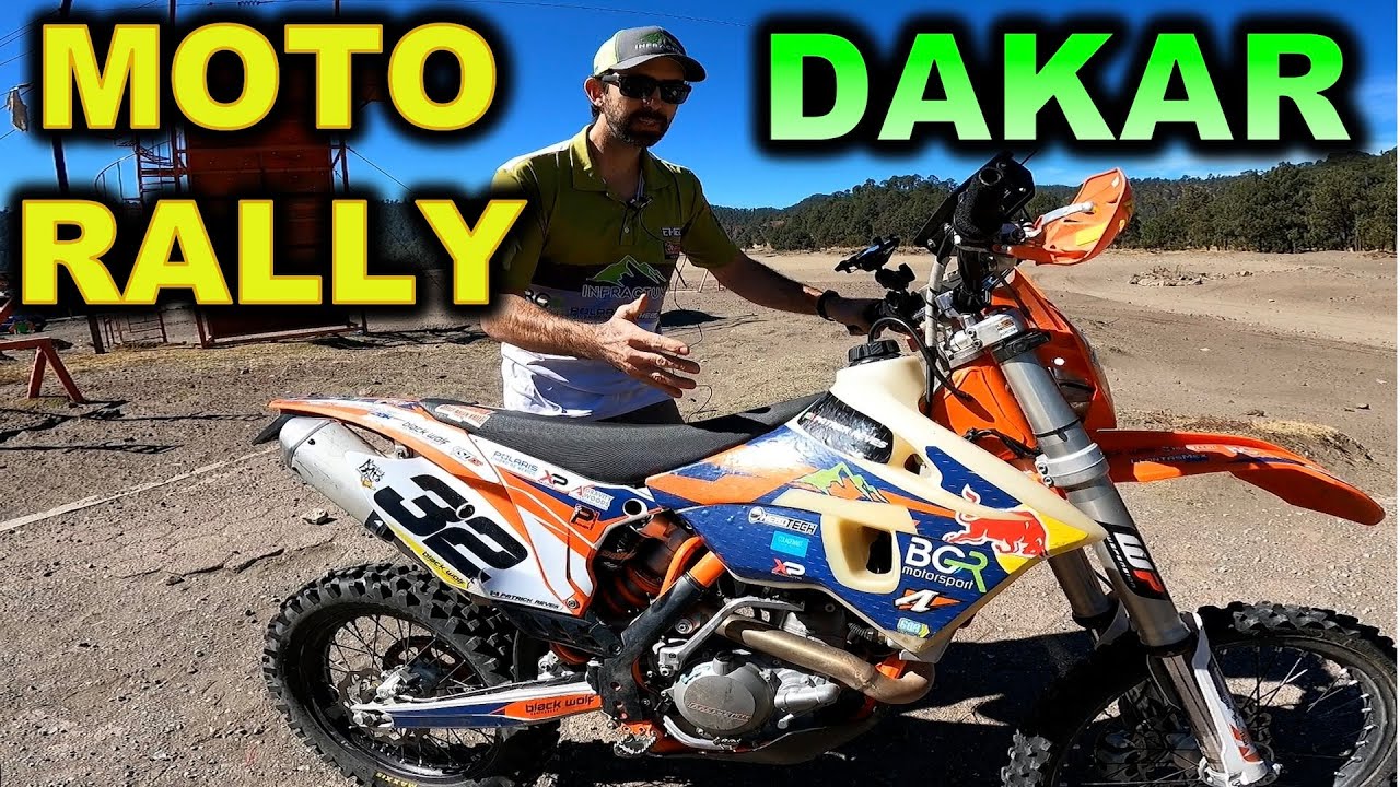 ASÍ ES UNA MOTO DE RALLY DAKAR - BLITZ RIDER - YouTube