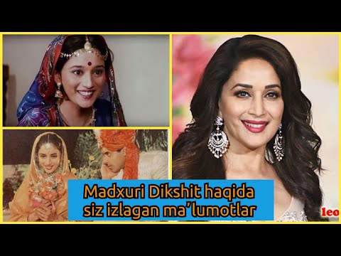 Bollivud yulduzi Madhuri Dikshit 54 yoshda: Aktrisa haqida qiziqarli faktlar (MADHURI DIXIT)