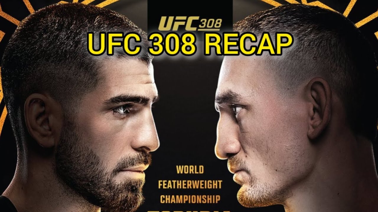 UFC 308 Recap/INSANE CO-MAIN AND MAIN EVENT - YouTube
