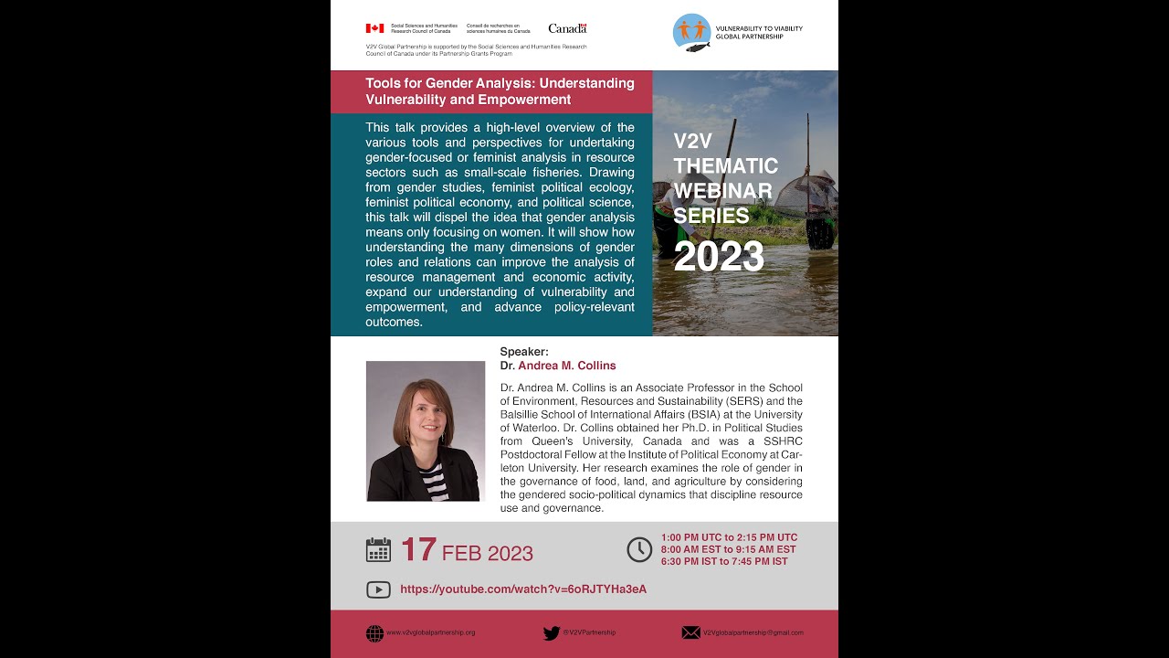 Tools for Gender Analysis: Understanding Vulnerability and Empowerment ...