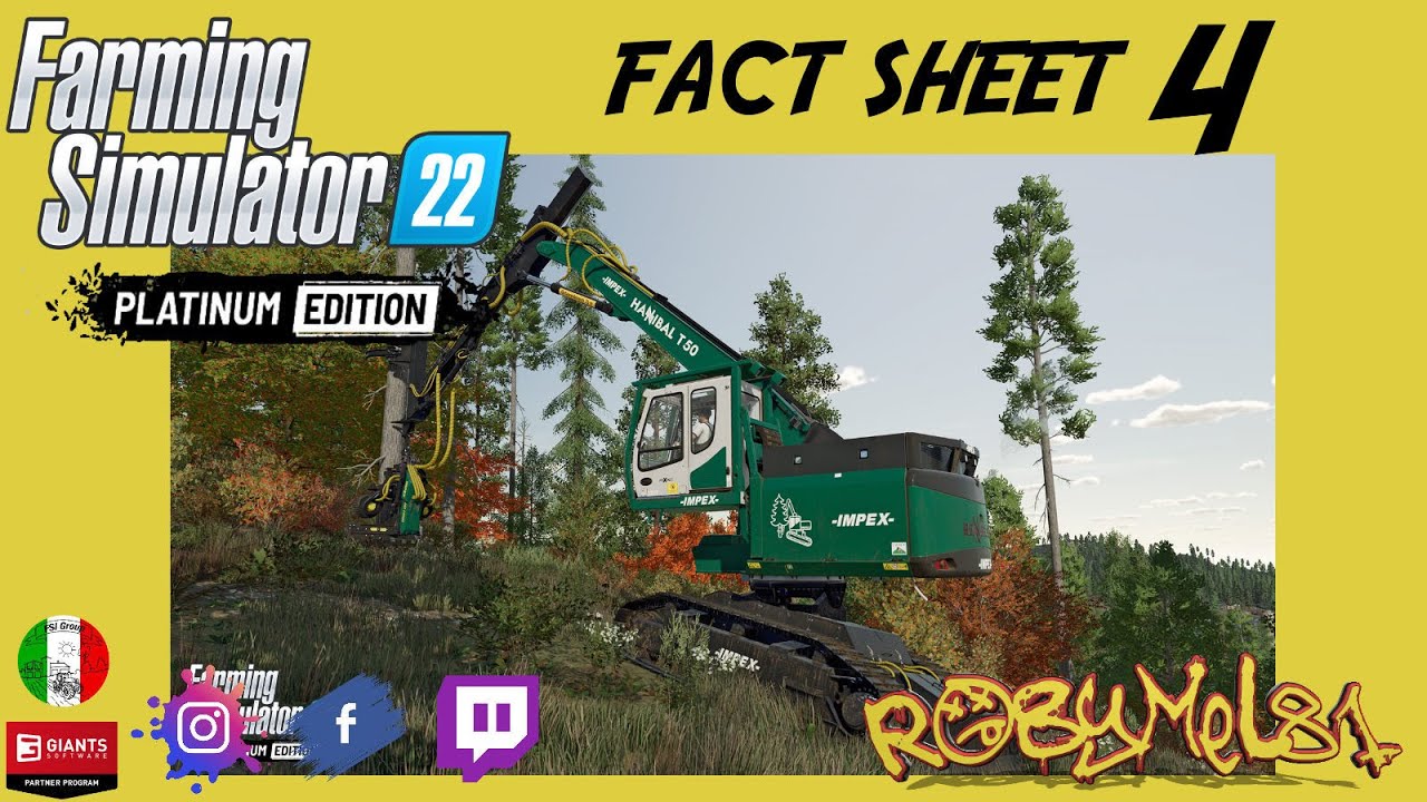 PLATINUM EDITION Fact Sheet #4 FARMING SIMULATOR 22 - YouTube