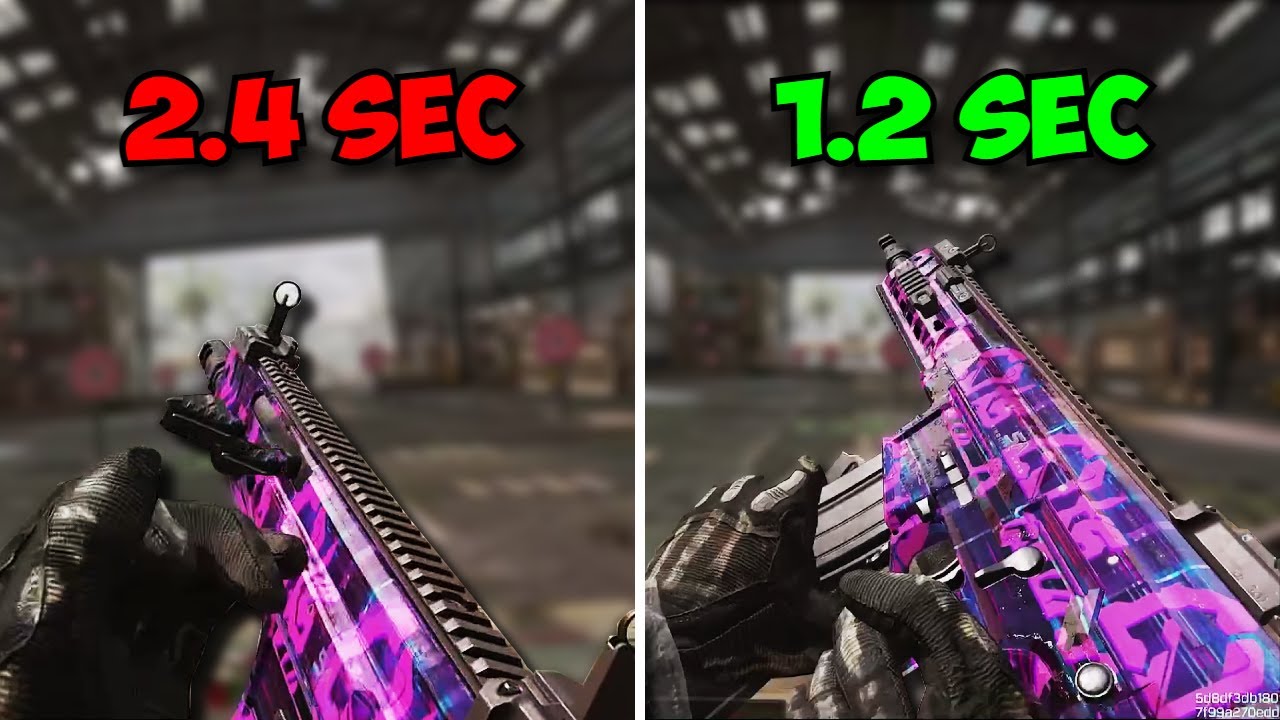 Secret Trick To Reload Faster In COD Mobile - YouTube