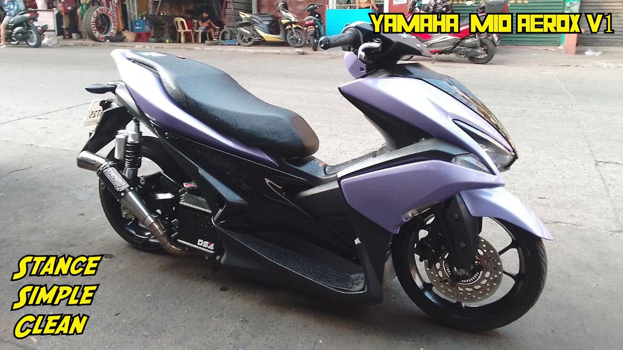 Stance Simple Clean Project | Yamaha Mio Aerox V1 - YouTube