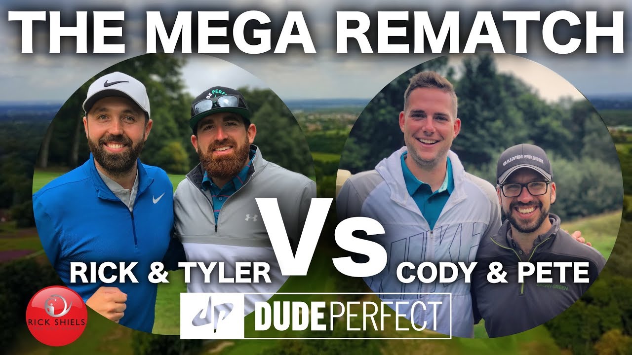 THE RE-MATCH | DUDE PERFECT COURSE VLOG - YouTube