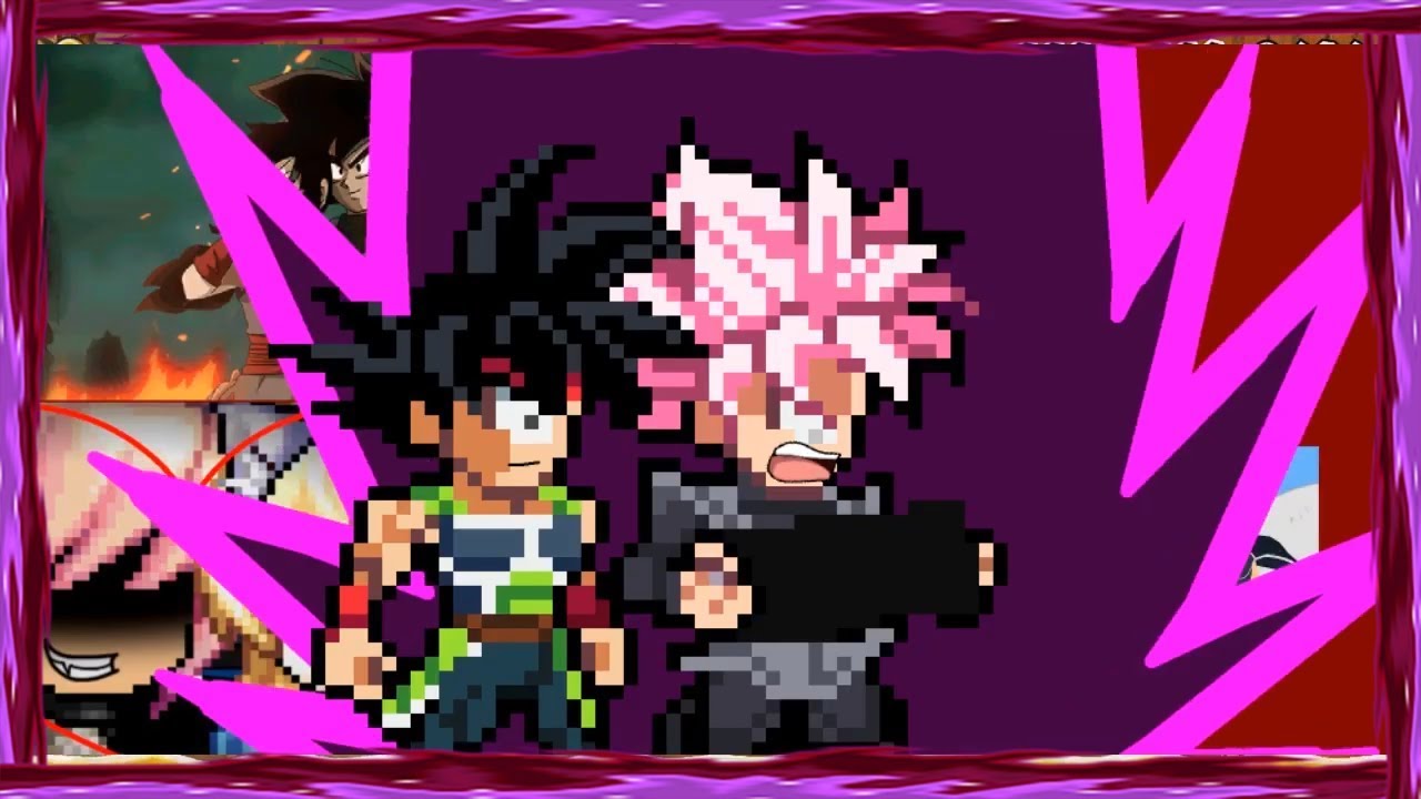 Goku Black Vs Barduck: 16 Bit Edition! (By Guido) - Rosé Animations ...