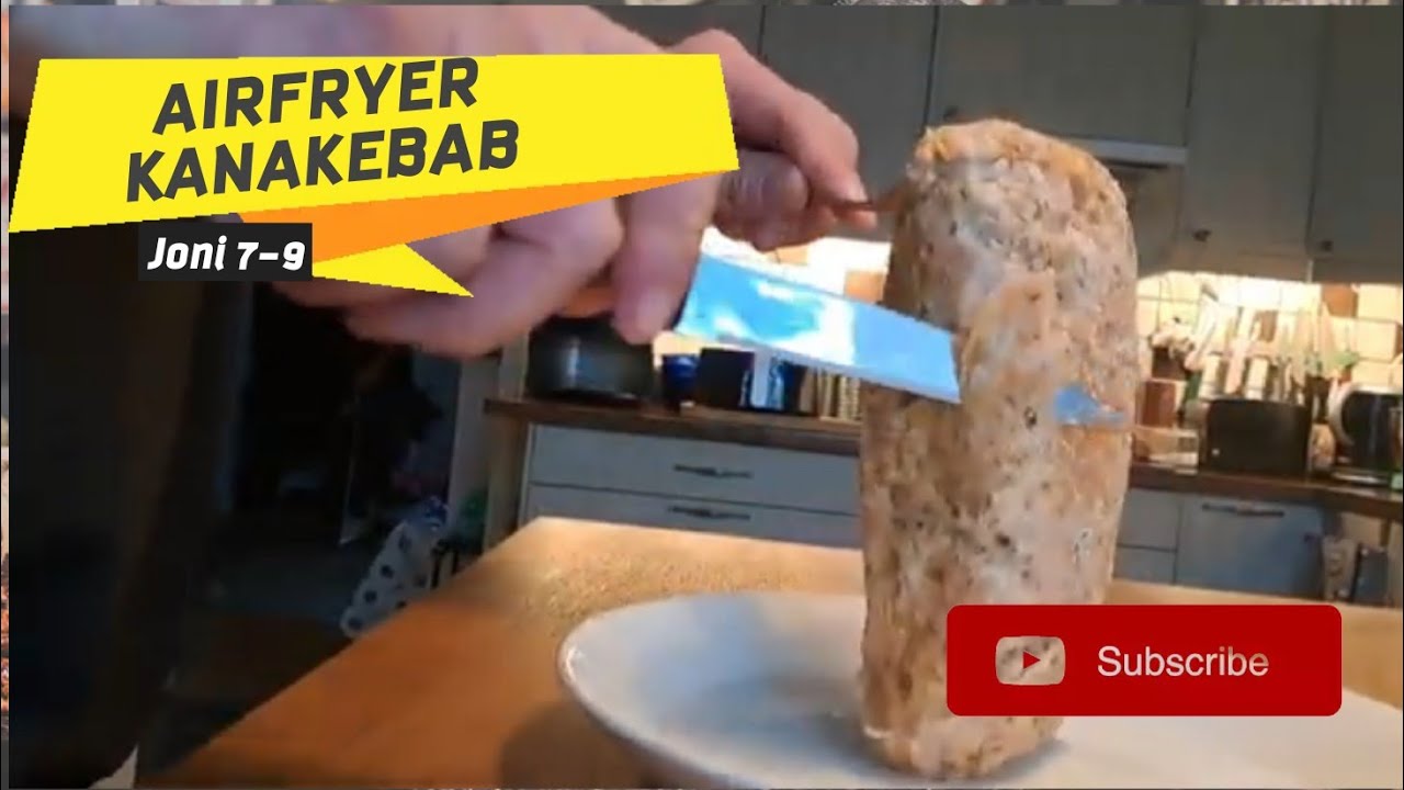 Airfryer itse tehty kanakebab - YouTube