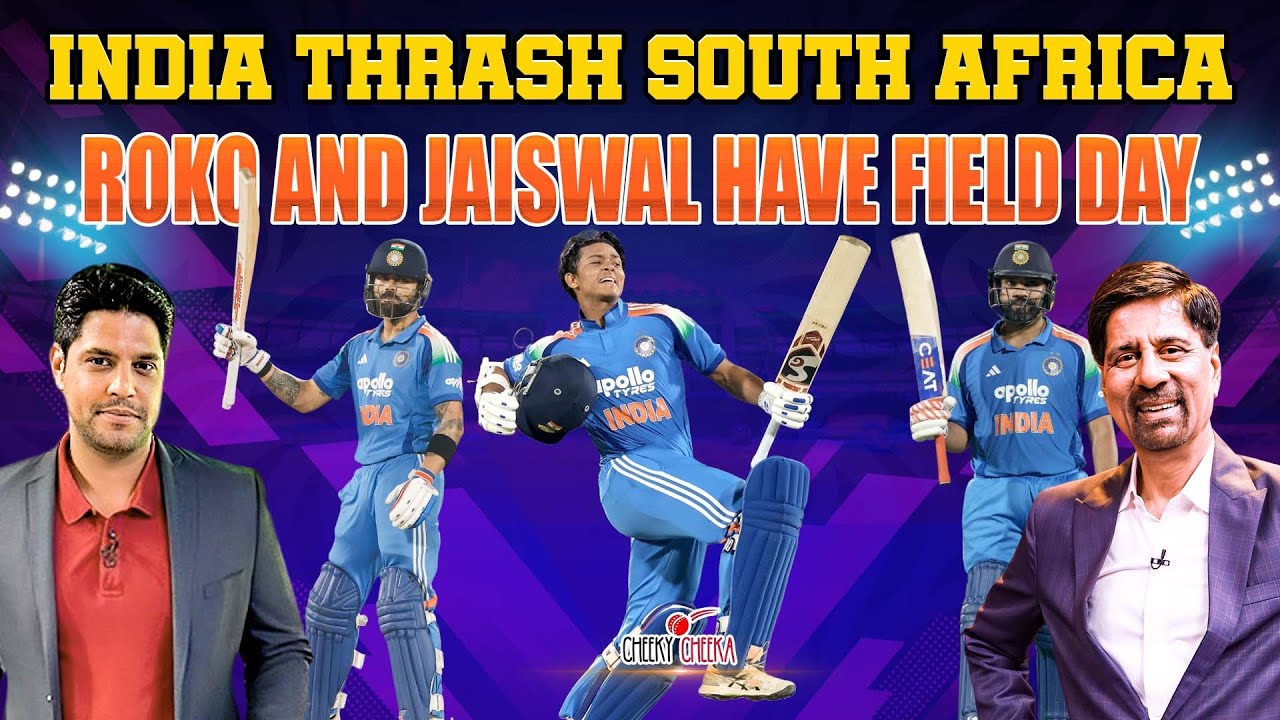 India Thrash South Africa | ROKO & Jaiswal Have a Field Day! | INDIA vs ...