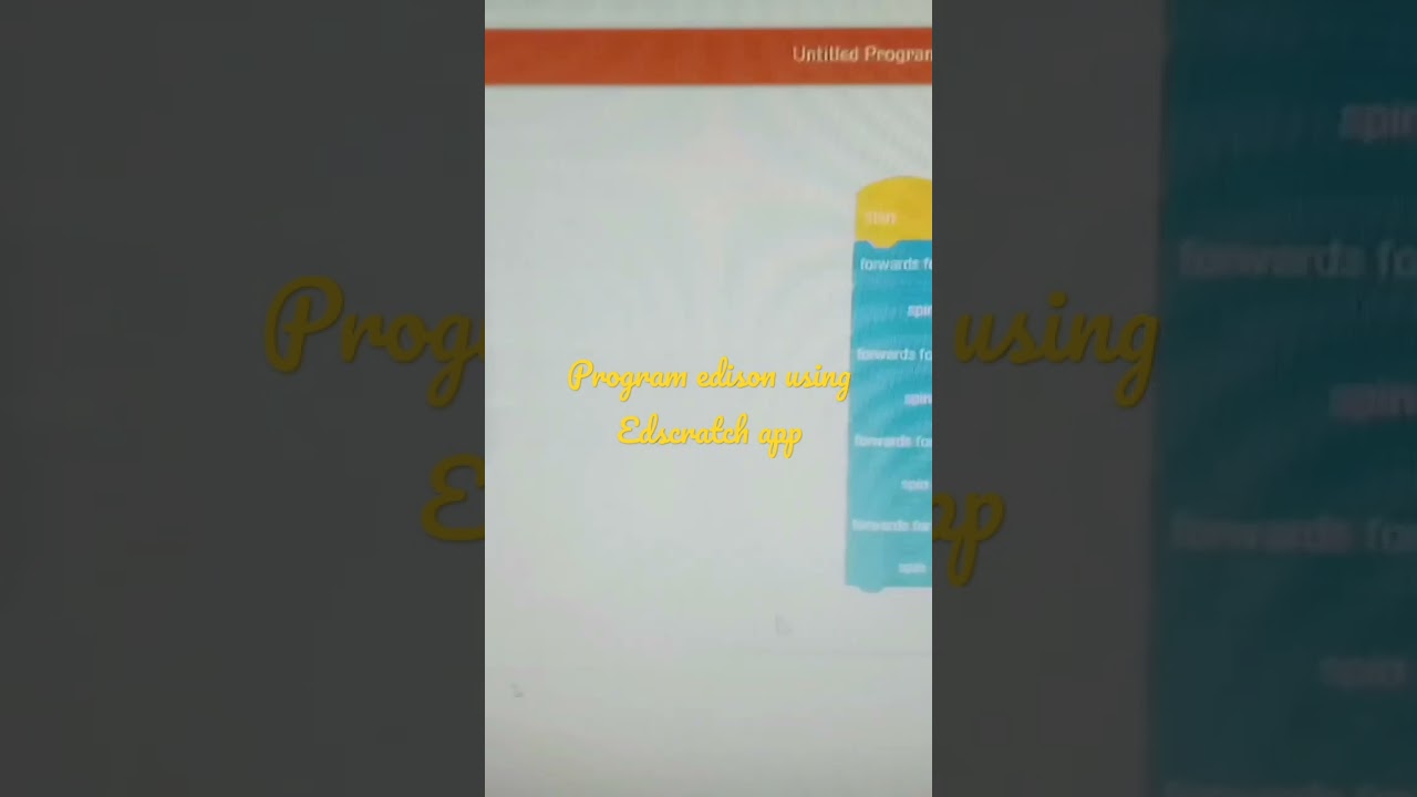 Program Edison Using Edscratch App Coding Block Based Coding 3494