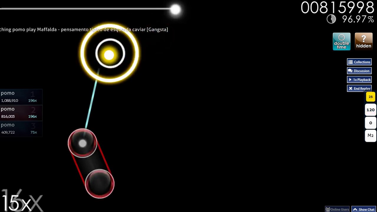 Osu! Gameplay - YouTube