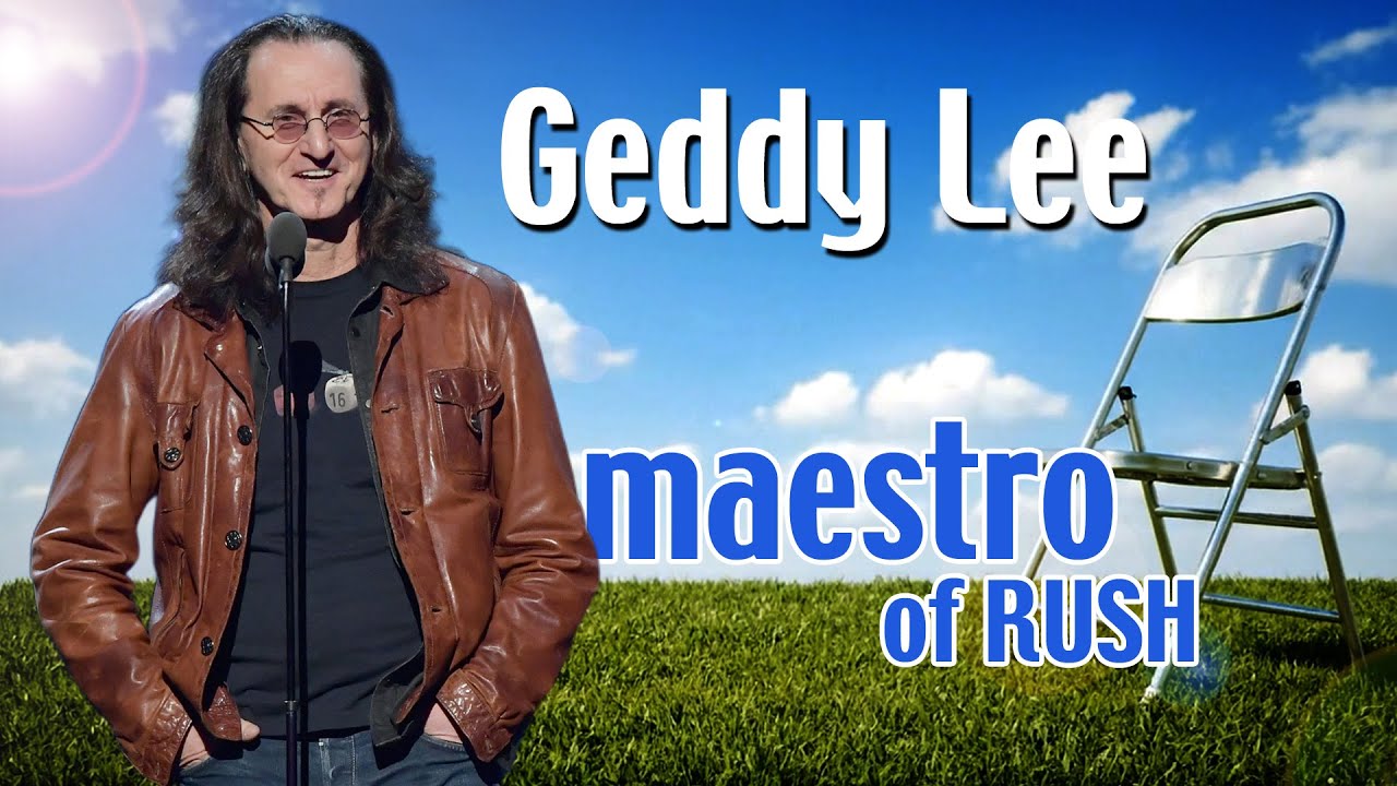 Geddy Lee - The Maestro of Rush - YouTube