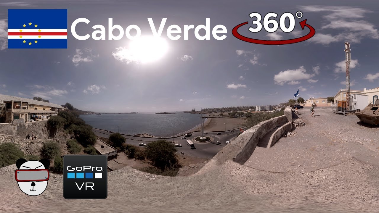 🌍 360° Ocean View | Praia, Cabo Verde 🇨🇻【GoPro VR Travel | 360 Video ...