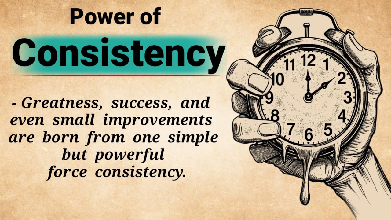 The Power of Consistency // The Bridge Between Goals and Success ...