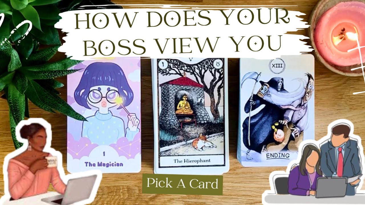 💼🗂️How Does Your Boss View You Now? 📈🗓️Timeless PICK A CARD Intuitive ...