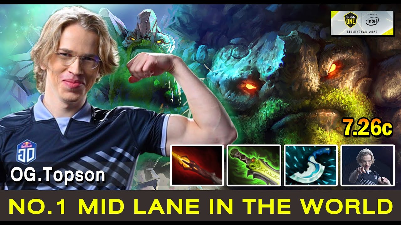 OG.Topson [Tiny] OG vs FlyToMoon, ESL ONE BIRMINGHAM 2020 | Come Back ...