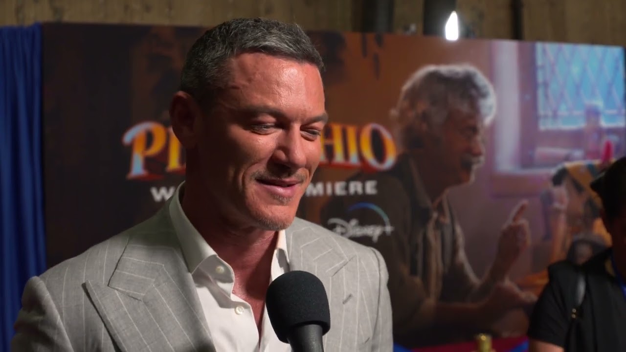 Pinocchio - World Premiere - Luke Evans - Disney+ - YouTube