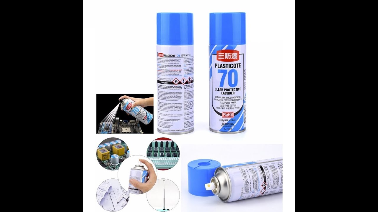 CRC70 2043 Insulating Paint PCB Electrical Circuit Board Moisture-Proof ...