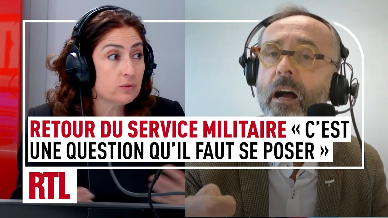 Retour du service militaire : "C'est une question qu'il faut se poser ...