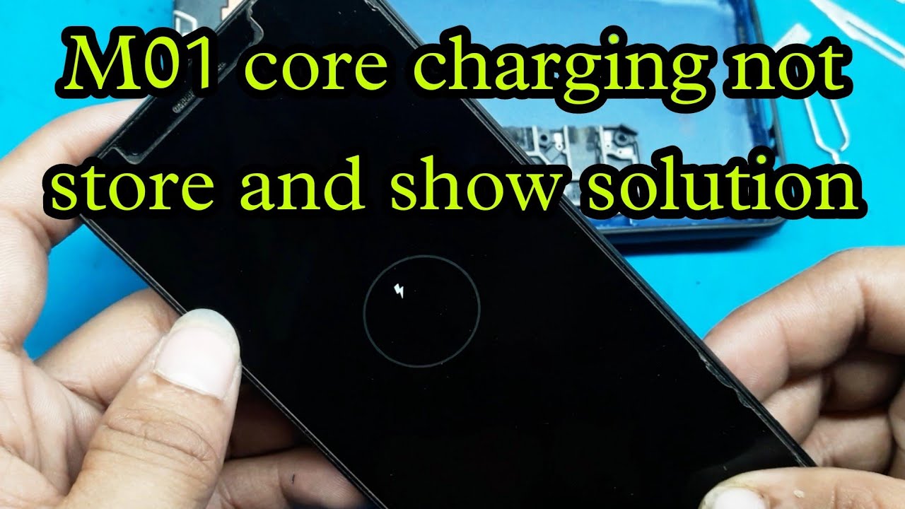 samsung m01 core charging solution | slow and not Store solution - YouTube