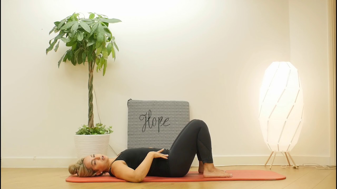 How to Set Up a Neutral Spine - Supine. - YouTube