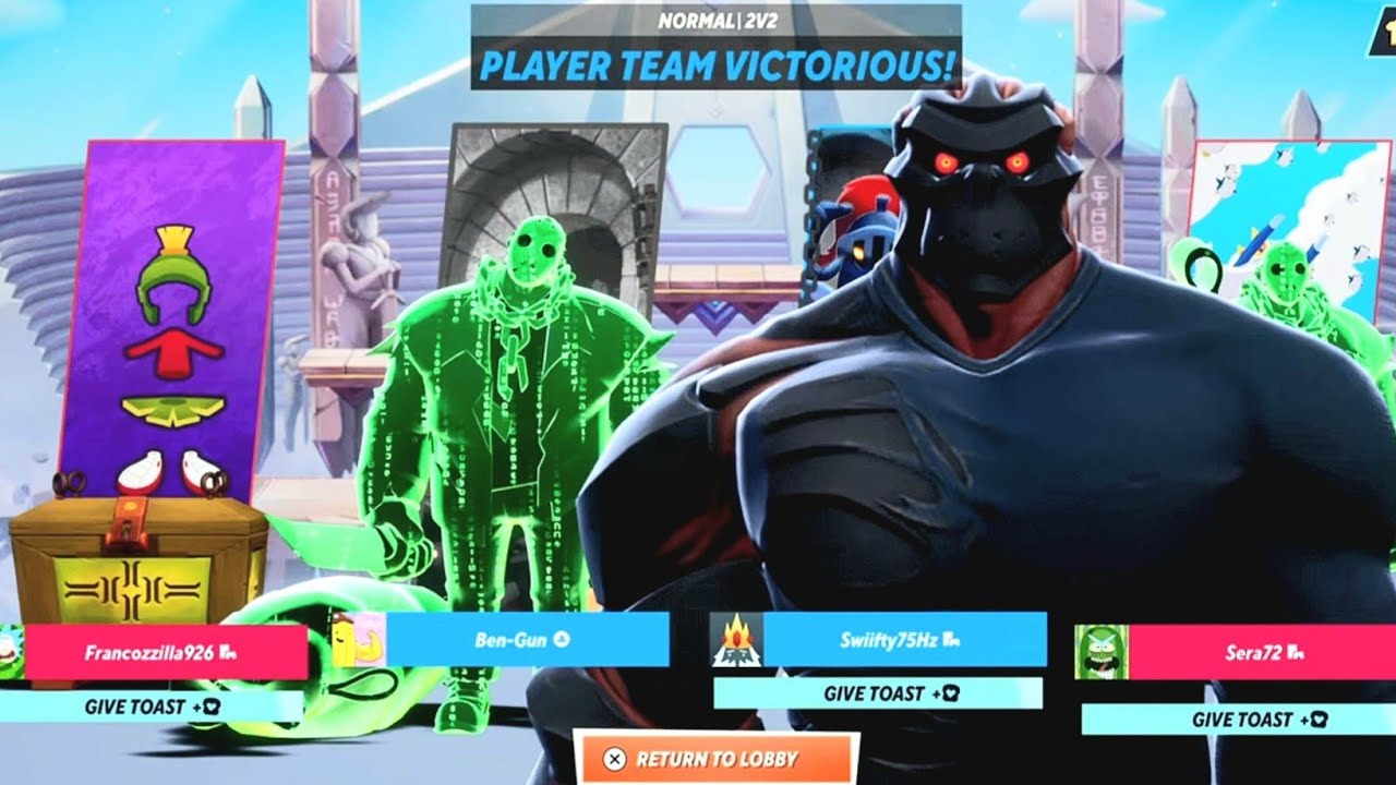 Multiversus - Uber Jason (Jason X) Gameplay & Secret Outro [4k 60fps ...