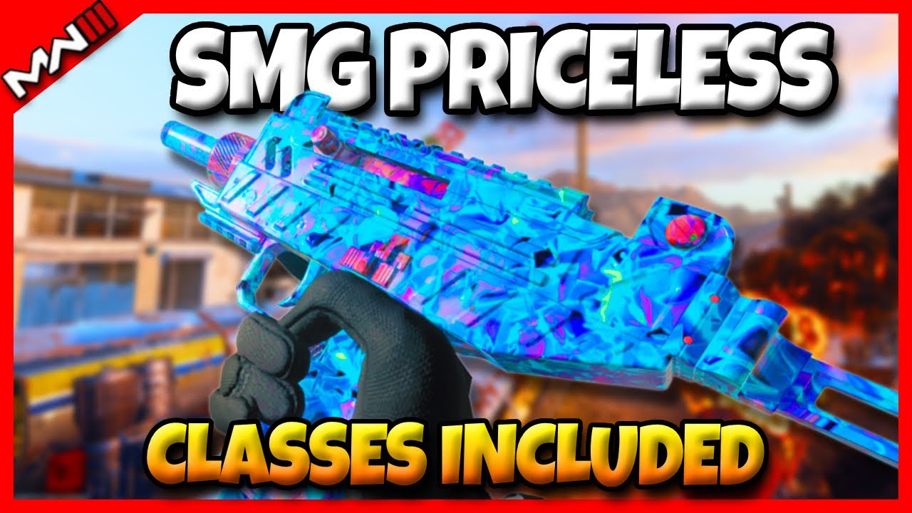 Unlocking All SMG Priceless Camo & Classes In MW3 - YouTube