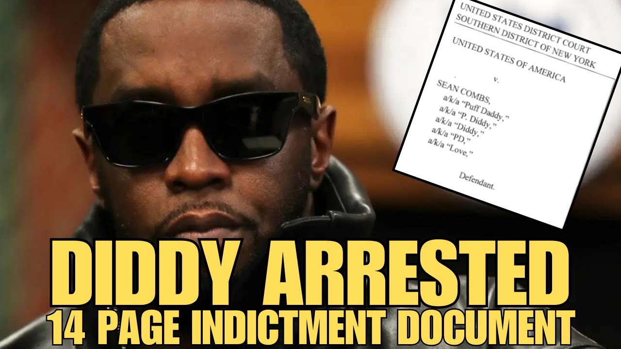 LIVE PRESS CONFERENCE! Diddy' is indicted on some heavy charges, we GOT ...